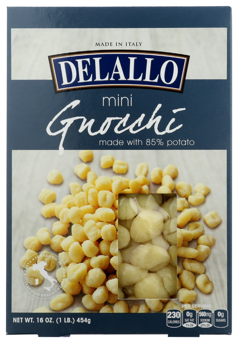 DELALLO: Gnocchi Mini Potato, 16 oz — No Brand For Less