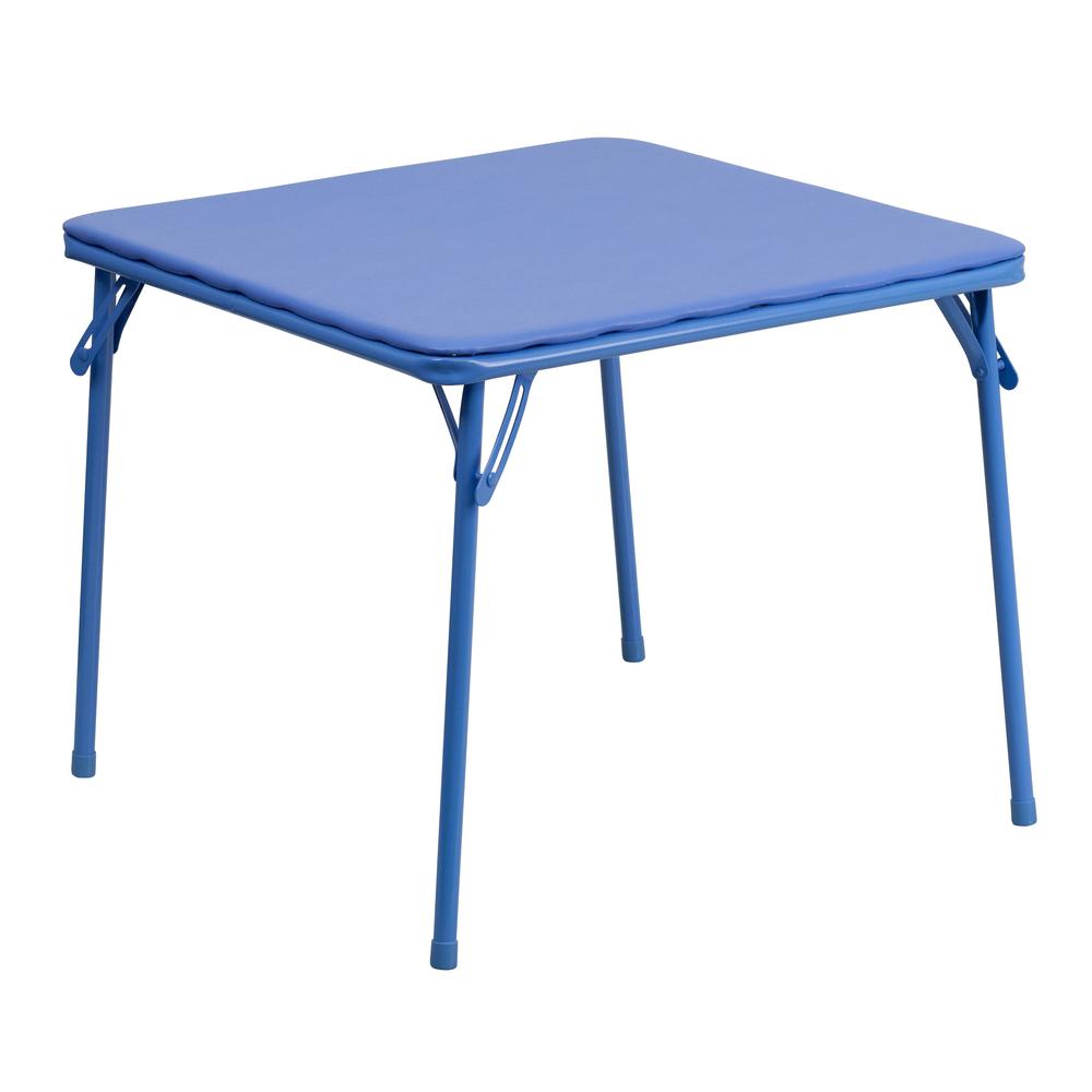 Blue Folding Table — No Brand For Less